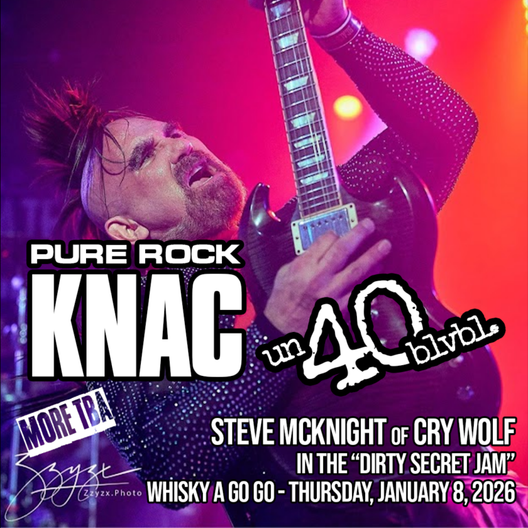 KNAC40 – Celebrating 40 Years of Pure Rock KNAC!